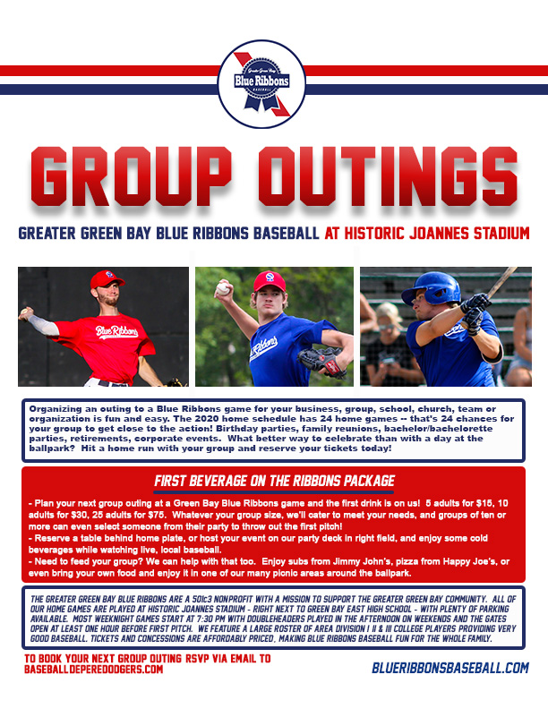 TICKETS – Blue Ribbons Baseball